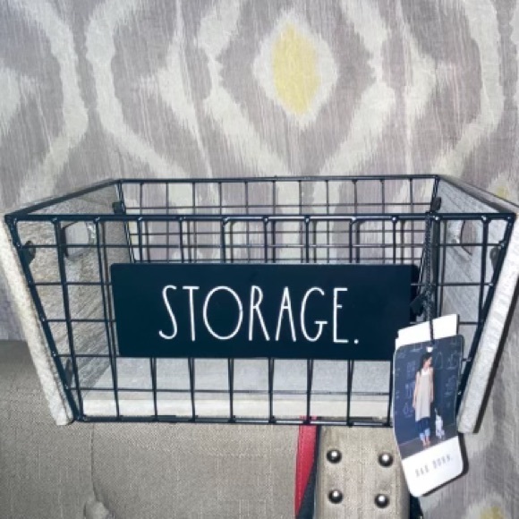 Rae Dunn | Storage & Organization | Rae Dunn Storage Bin | Poshmark